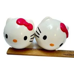 Hedstrom | Toys | Hedstrom Hello Kitty Play Stress Ball Lot 2 White ...